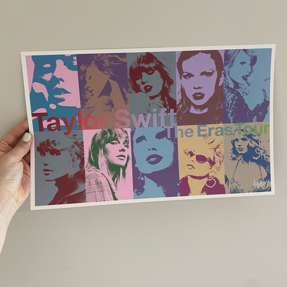 Taylor Swift | Other | Taylor Swift The Eras Tour Exclusive Vip Poster ...